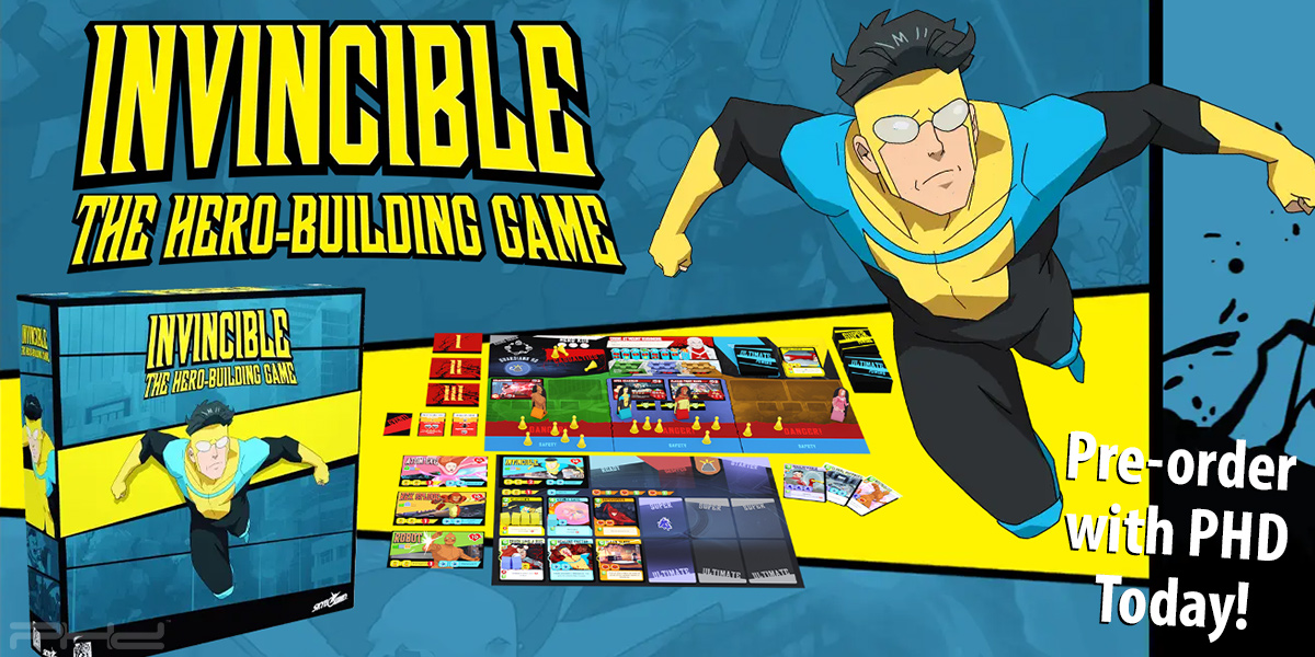 Invincible: The Hero-Building Game — Dire Wolf Digital - PHD Games Invincible: The Hero-Building Game — Dire Wolf Digital - PHD Games